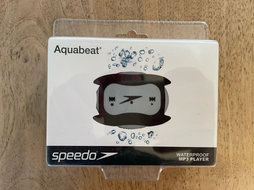 Wasserfester MP3 Player von Speedo (Aquabeat) (Neu und originalverpackt ...