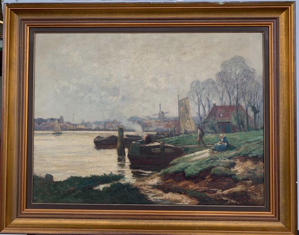 Arthur Bell (1876-1966) grosses Gemälde (Gebraucht) in für CHF 100 ...