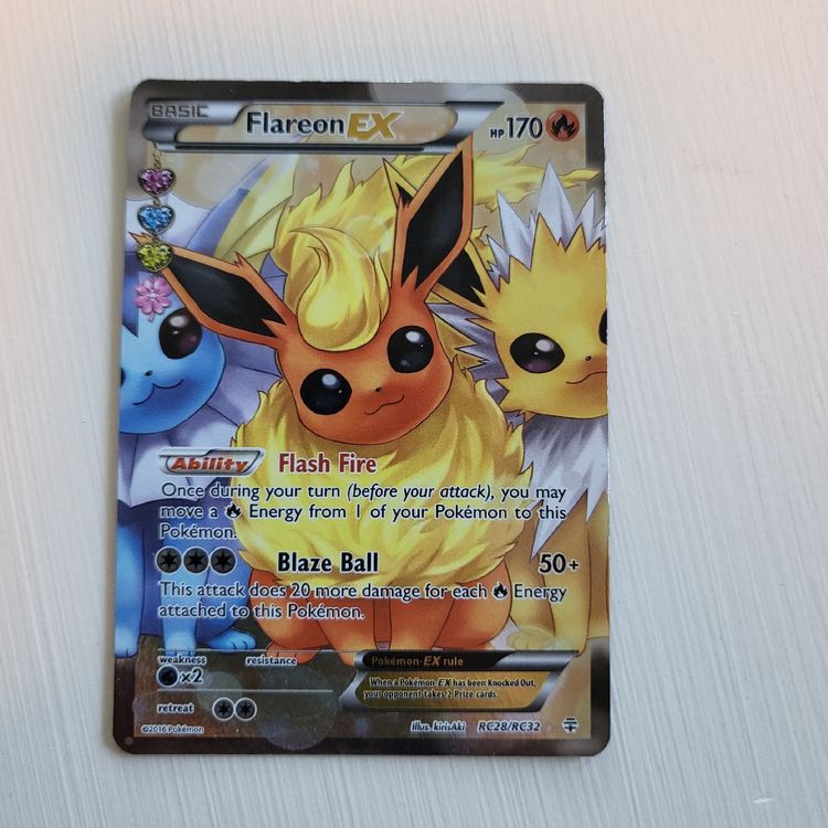 Pokémon Flareon EX RC28/RC32 | Kaufen auf Ricardo