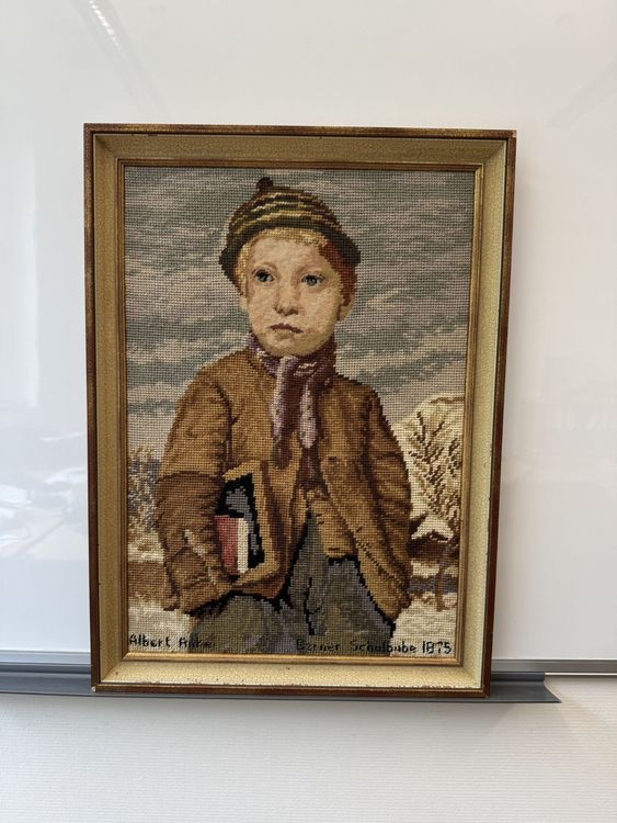 Gobelin Bild "Albert Anker" Berner Schulbuebe 1875 (Gebraucht) in ...