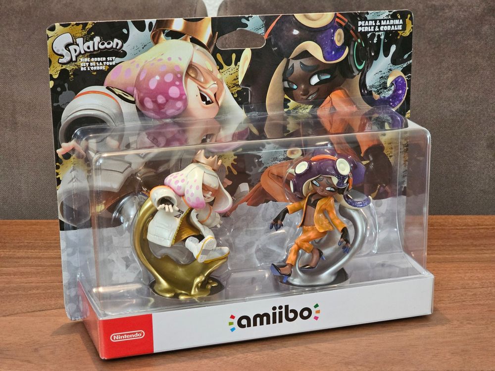 Splatoon 3 - Side Order Perla & Marina Amiibos / Neu & OVP (Neu und originalverpackt) in ...