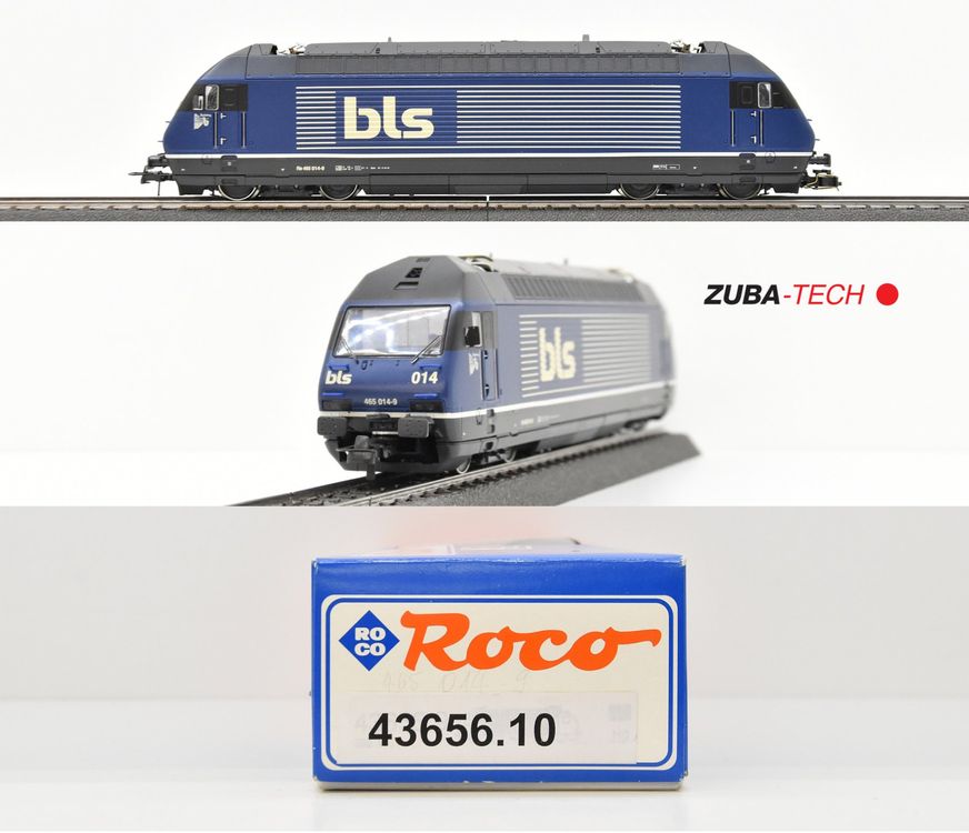 Roco 43656.10 E-Lok Re 465 der BLS, H0 GS Digital mit OVP | Kaufen auf ...