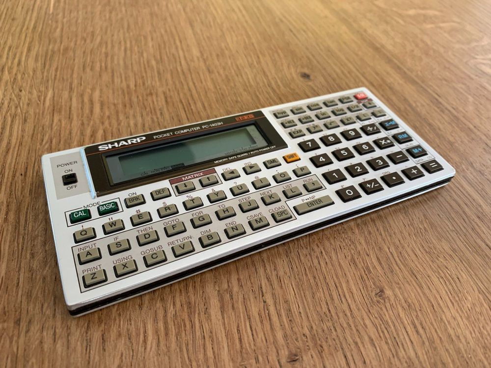 Sharp Pocket Computer PC-1403H (Gebraucht) in Uster für CHF 35 – mit ...