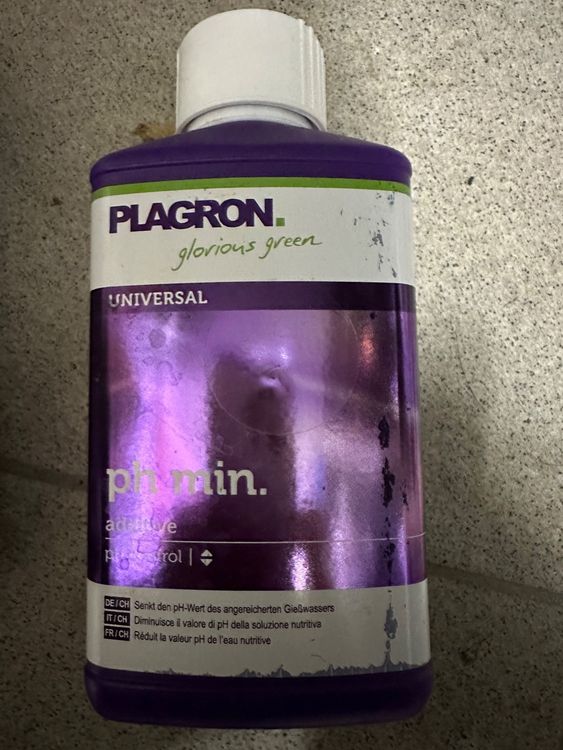 Plagron pH- Plus Flüssig/Grow /1Liter | Kaufen auf Ricardo