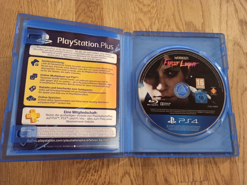 📀📀📀InFamous First Light PS4 / PS5 📀📀📀 (Gebraucht) in Oberweningen für ...