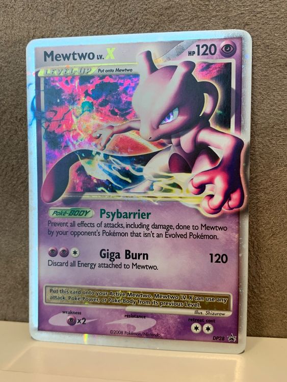 Mewtwo LV.X Promo Holo ENG Pokemon DP28 (Gebraucht) in Fislisbach für ...