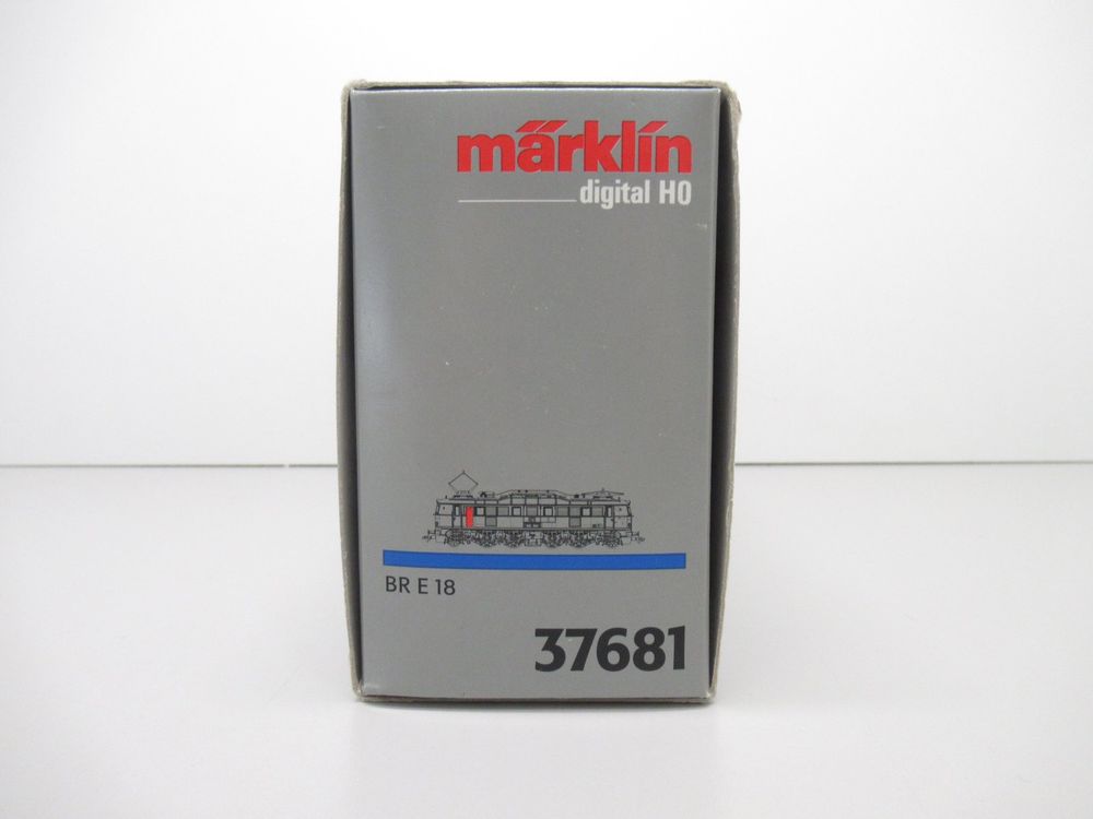 Märklin 37681 E-Lok BR E 18 DR AC Digital H0 | Kaufen auf Ricardo