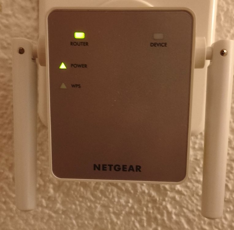 NETGEAR AC750 Dual Band WiFi Range Extender (EX3700) (Neu (gemäss ...