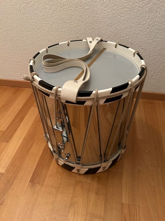Basler Trommel 4/4 Drummle Kalbfell Schlebach Fasnacht ab 1. (Gebraucht ...