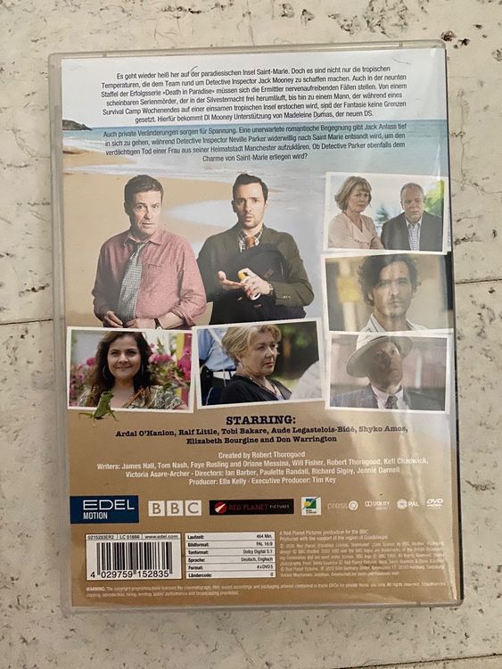 DVD - Death in Paradise - Staffel 9 | Kaufen auf Ricardo DVD - Death in Paradise - Staffel 9 | Kaufen auf Ricardo