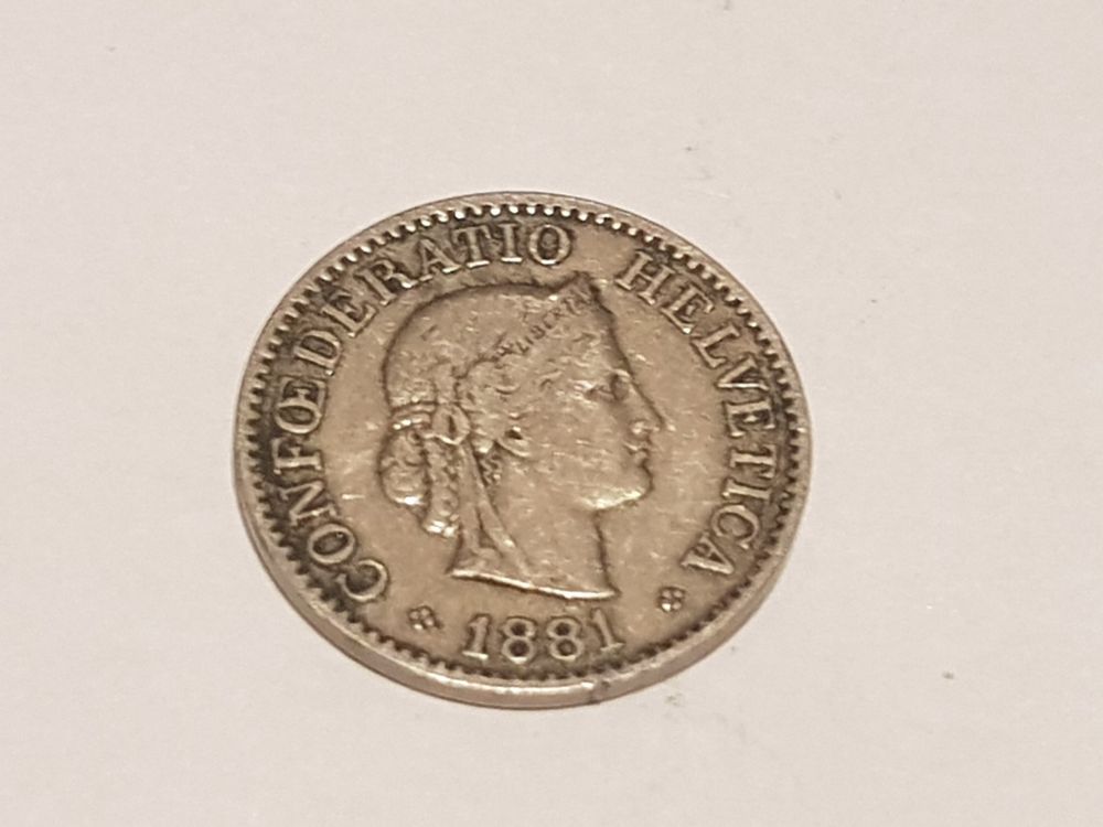10 rappen 1881 sehr schöne | Kaufen auf Ricardo
