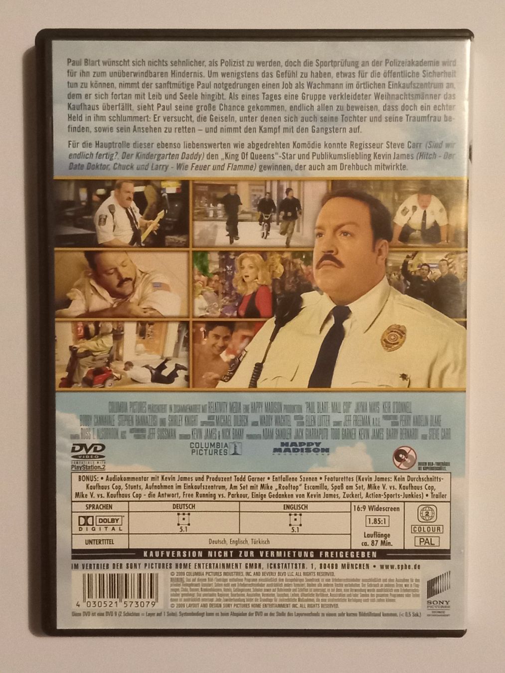 B1 DVD - DER KAUFHAUSCOP (deutsch) - neu, nie abgespielt (Neu (gemäss ...