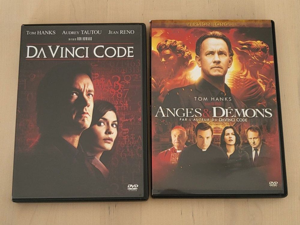 DVD Da Vinci Code, Version Longue + Anges & Démons (Gebraucht) in Riddes für CHF 9.9 – mit ...