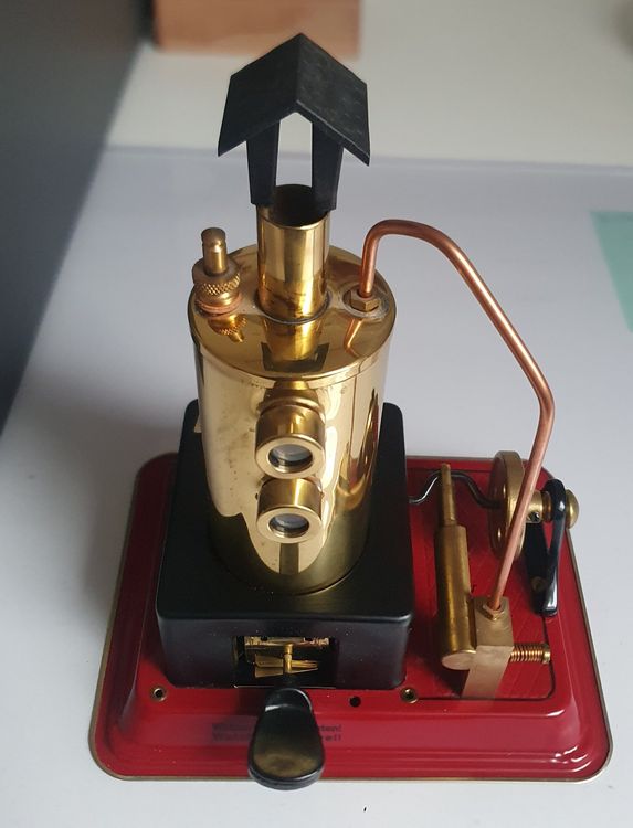 Dampfmaschiene Wilesco.Keine Eisenbahn Blechspielzezg (Neu (gemäss ...