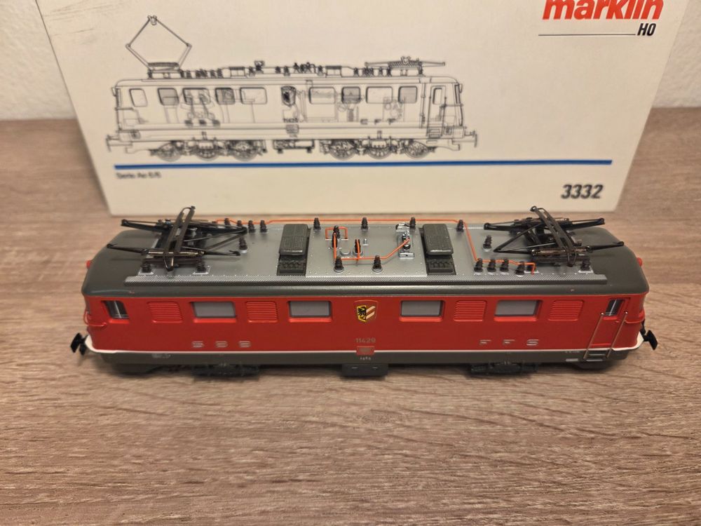 Märklin 3332 E-Lok Serie Ae 6/6 SBB H0 (D'occasion) à St-Aubin-Sauges ...