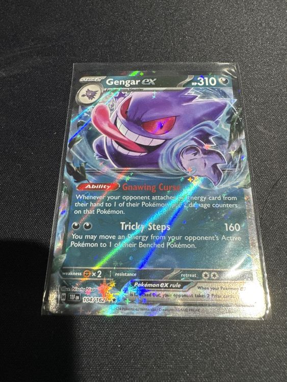 Gengar ex 104/162 EN, Temporal Forces NM | Kaufen auf Ricardo