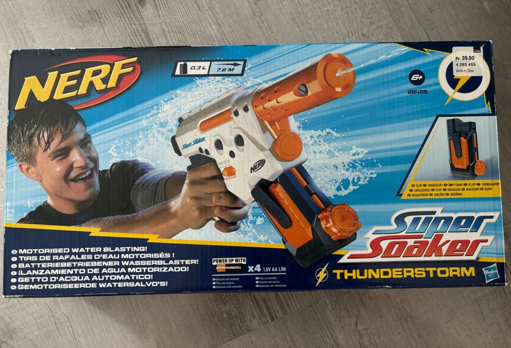 Nerf Super Soaker Thunderstorm (Neu und originalverpackt) in Lausen für CHF 18 – mit Lieferung ...
