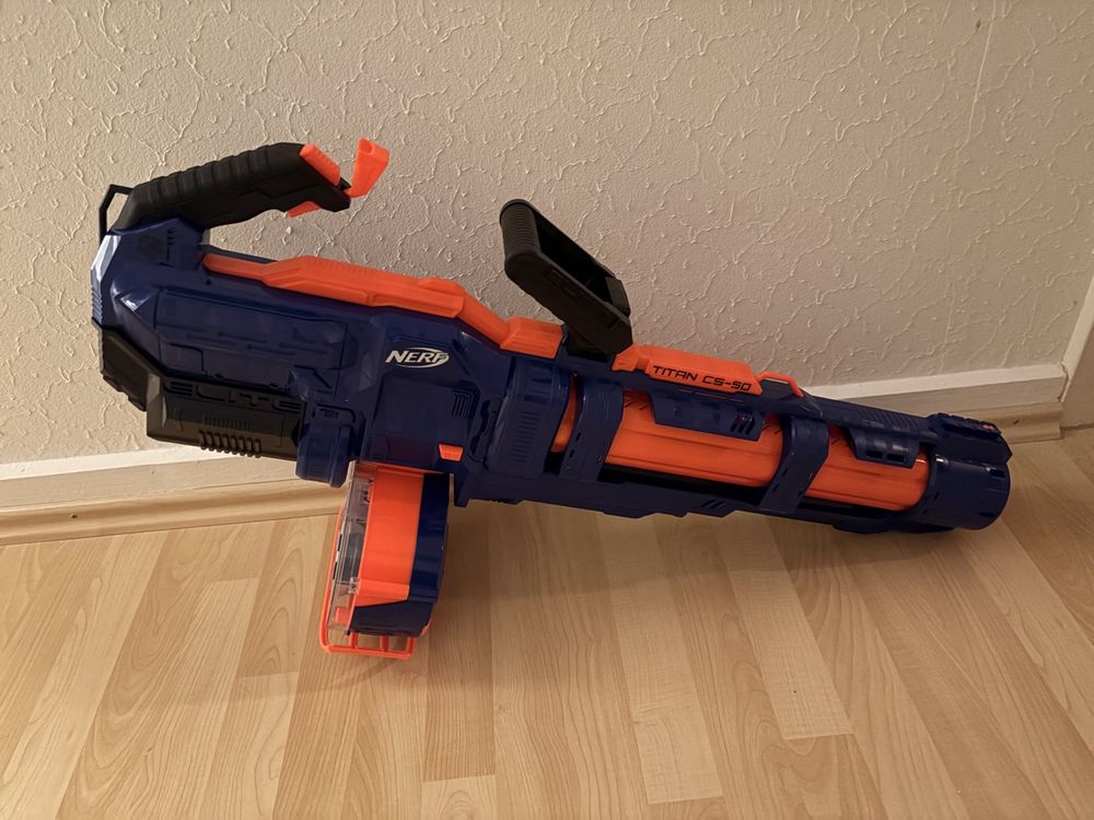Nerf minigun (Gebraucht) in Gelterkinden für CHF 75 – nur Abholung auf ...