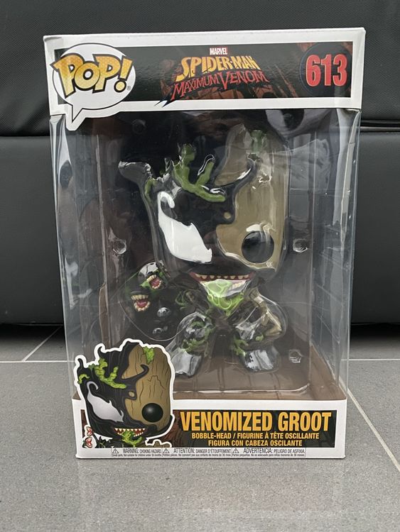 Funko Pop - Venomized Groot 613 (Spiederman Maximum Venom) (Neu und ...