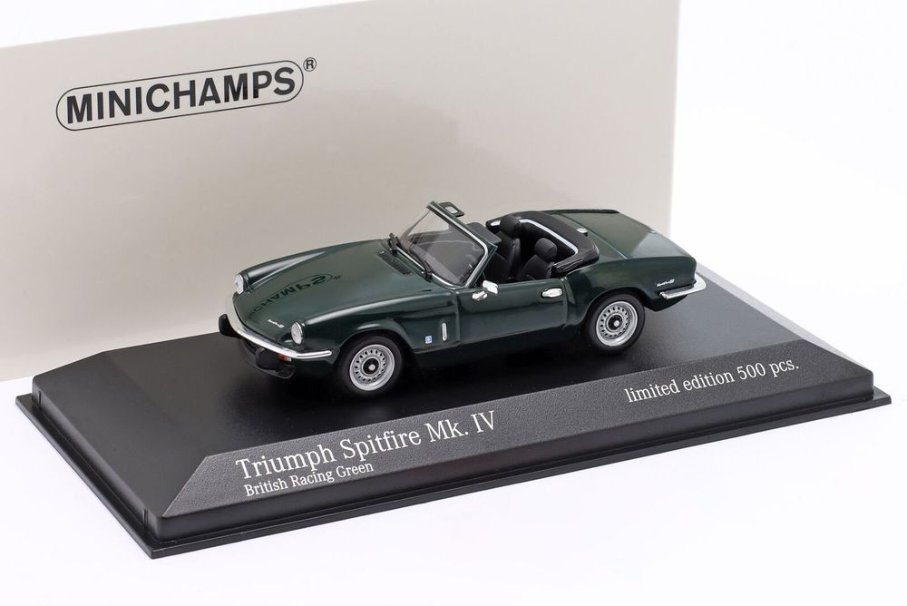 Triumph Spitfire MK IV 1970-1974 britisch Racing Green 1:43 (Neu und ...