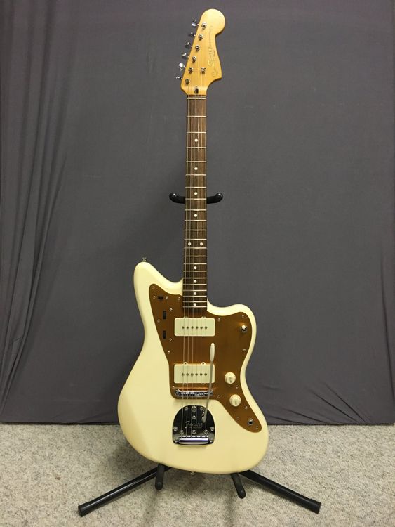 Squier Fender J Mascis Jazzmaster Vintage White, top Zustand (Gebraucht ...