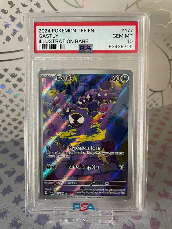 Gastly Alt Art - Temporal Forces PSA 10 (Neu (gemäss Beschreibung)) in ...