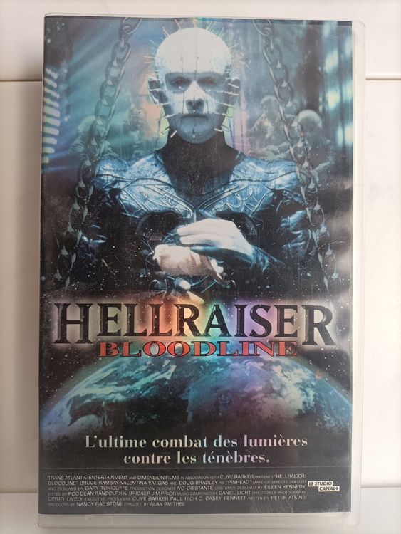 K7 video VHS Secam / HellRaiser BloodLine / 1996 | Kaufen auf Ricardo