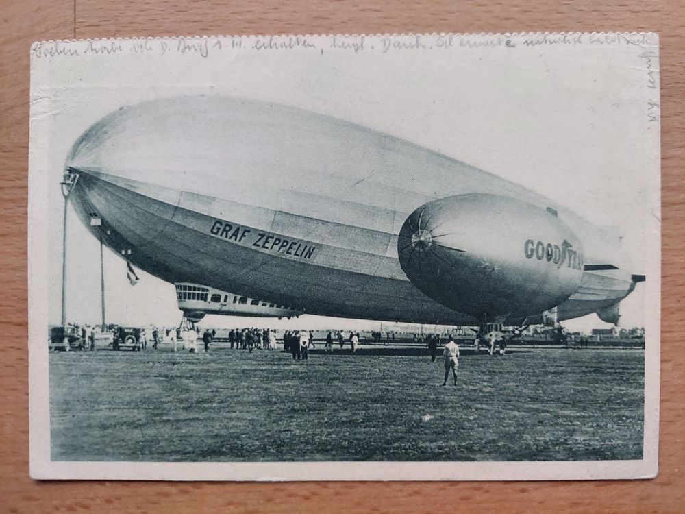 AK Graf Zeppelin am Ankermast in Los Angeles (Gebraucht) in Obfelden ...