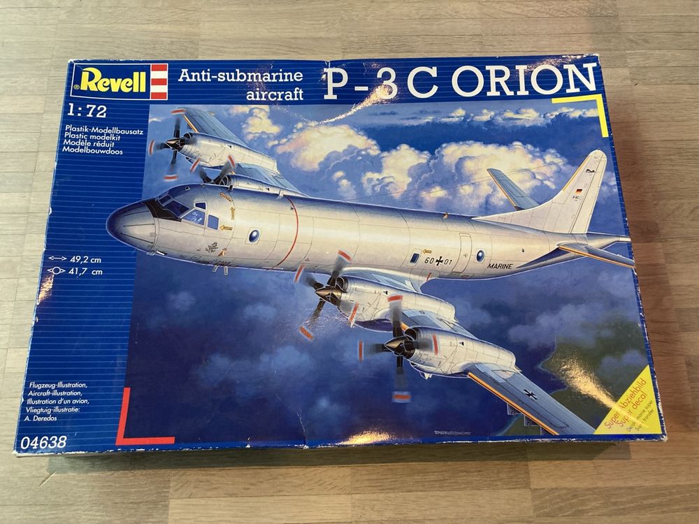 Revell 1/72 P-3C Orion No. 04638 inkl Maske (Neu (gemäss Beschreibung)) in Muttenz für CHF 47 ...