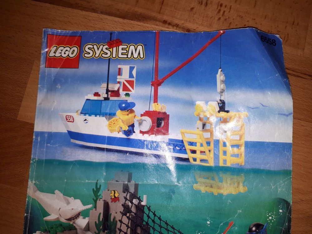 Lego 6558, Shark Cage Cave (Gebraucht) in Montricher für CHF 46 – mit ...