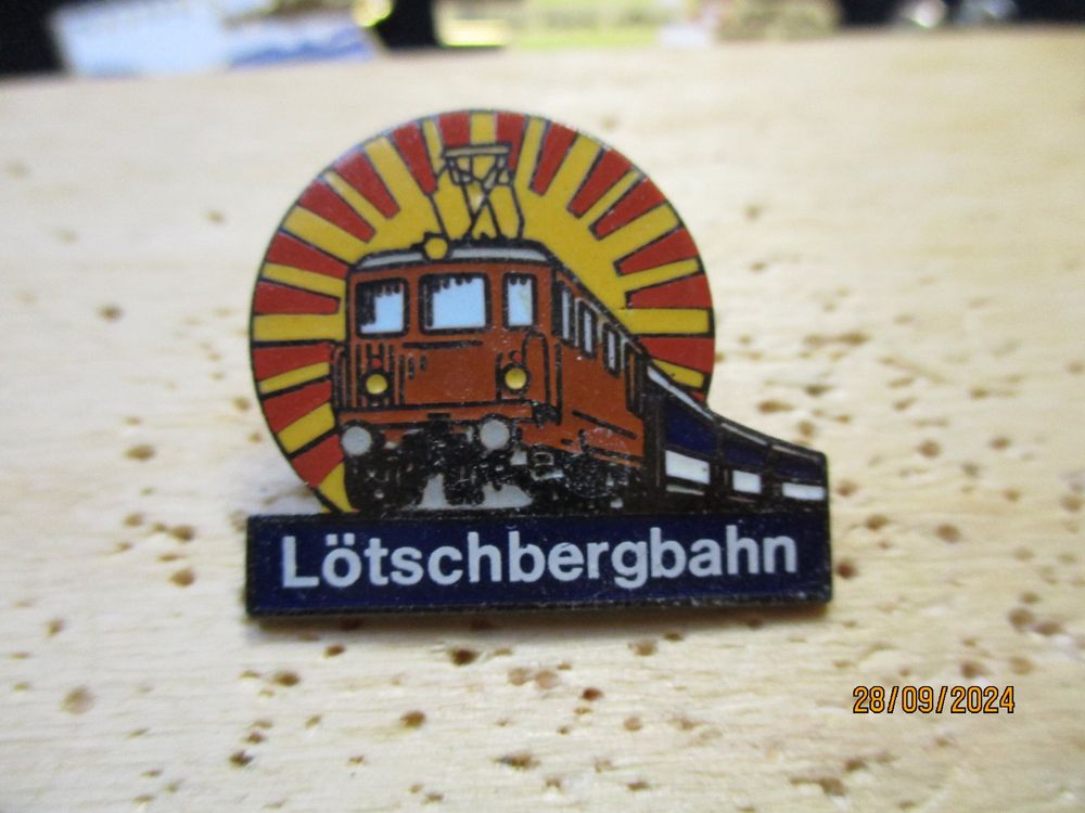 Lok Lokomotive Löschberg Bahn Pin (Neu (gemäss Beschreibung)) in Felsberg für CHF 0.5 – mit ...
