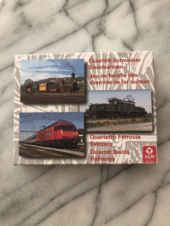 Quartett Schweizer Eisenbahnen | Kaufen auf Ricardo