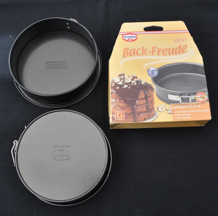 Springform Mini Backfreude Dr.Oetker 2 Stk. orig.Kaiser NEU! | Kaufen ...