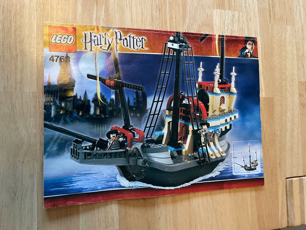 Harry Potter Lego 4768, Das Durmstrang Schiff, komplett! (Gebraucht) in ...