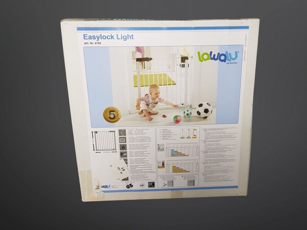 LAWALU BY GEUTER Türen- Treppenschutzgitter Easylock Light | Kaufen auf ...