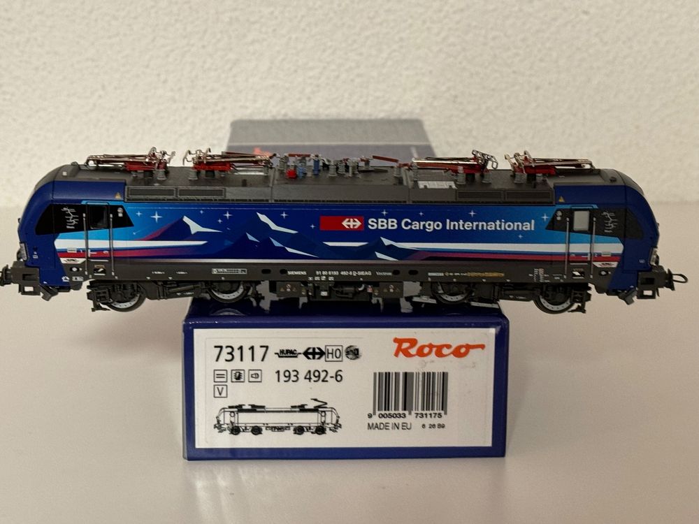 Roco SBB BR 193 492-6 Vectron SOUND neuwertig HUPAC (Gebraucht) in ...