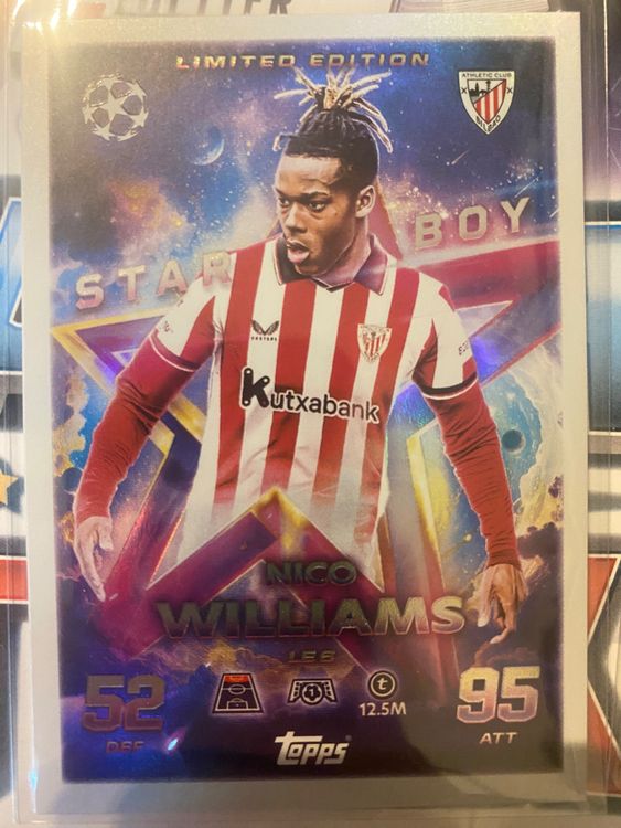 Topps Match Attax 25/26 Limited Edition Williams LE6 (Neu (gemäss ...