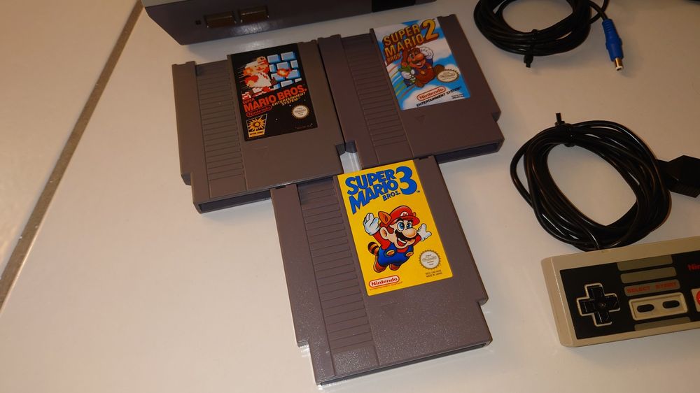 NES Konsole inkl. Super Mario Bros 1,2+3 (Gebraucht) in Pfaffhausen für ...