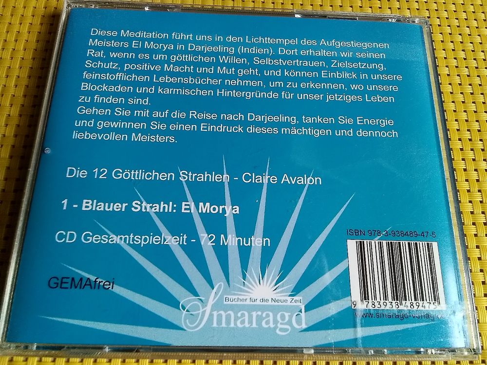 CD - Die 12 göttlichen Strahlen - Blauer Strahl (Gebraucht) in Rebstein ...