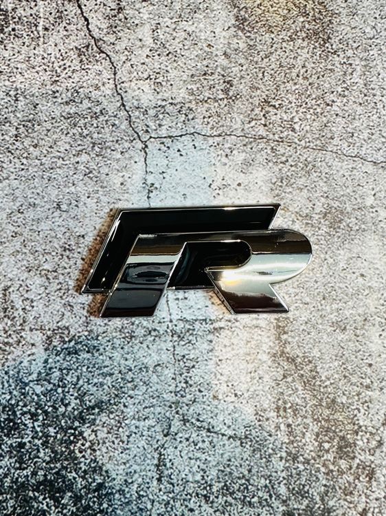 VW R Racing Schriftzug, Emblem, Logo 3D Metall Schwanz/Chrom | Kaufen ...