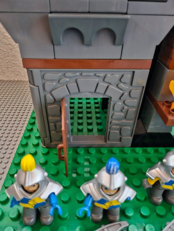 Lego Duplo Ritterburg 1, Eigenkration, 3 Ritter, Katapult,.. | Kaufen ...