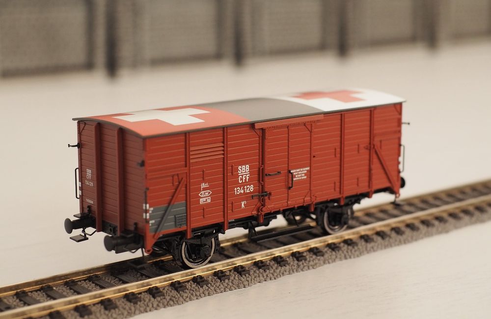 Brawa SBB, 1 x Güterwagen, 'Rotes Kreuz' (Gebraucht) in Rüti für CHF 25 ...