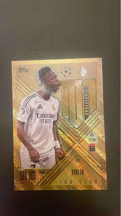 Vini Jr. Sammlerkarte Topps Gold Limited Edition (Neu (gemäss ...