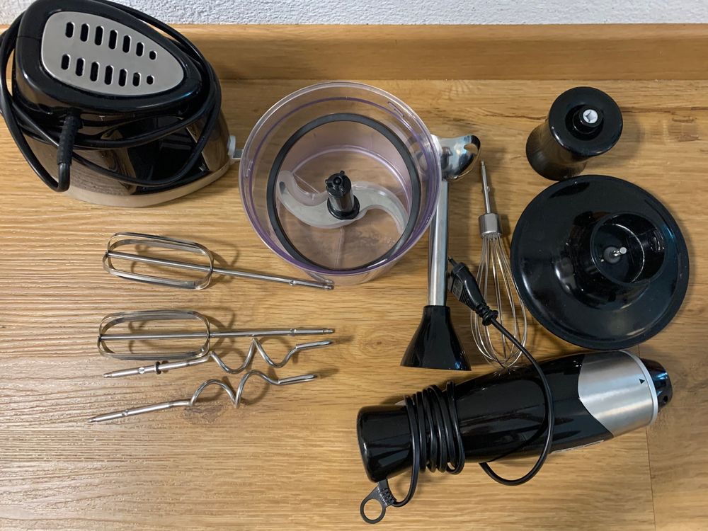 Handmixer und Stabmixer-Set inkl. Zubehör von Grundig | Kaufen auf Ricardo
