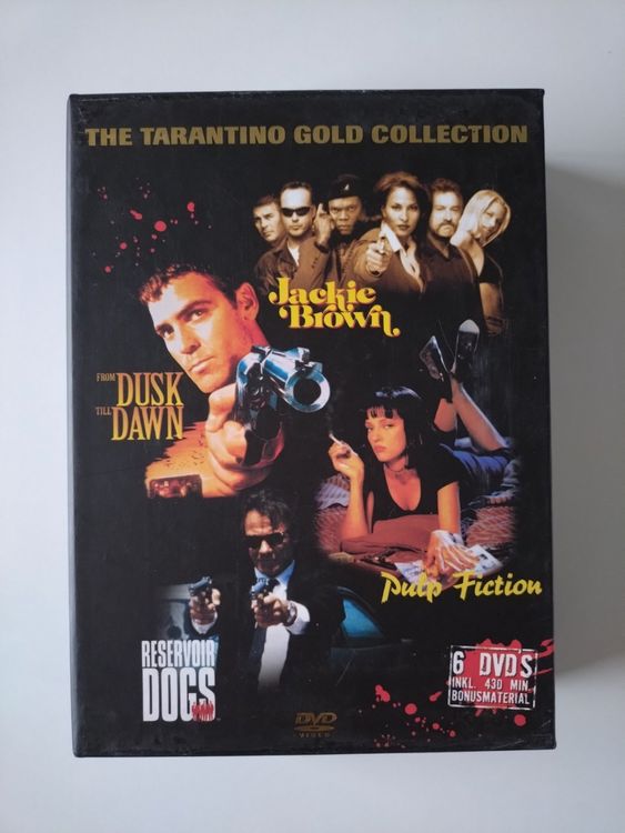 Quentin Tarantino Gold Collection DVD Box (Neu (gemäss Beschreibung ...