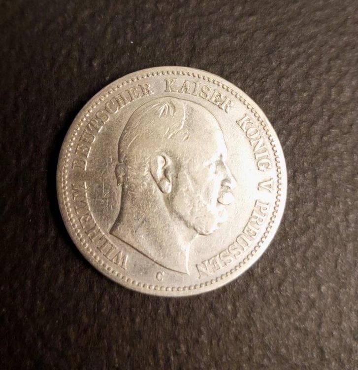 Top Silber 1876 Zwei Mark C - William I (Gebraucht) in Sorengo für CHF ...