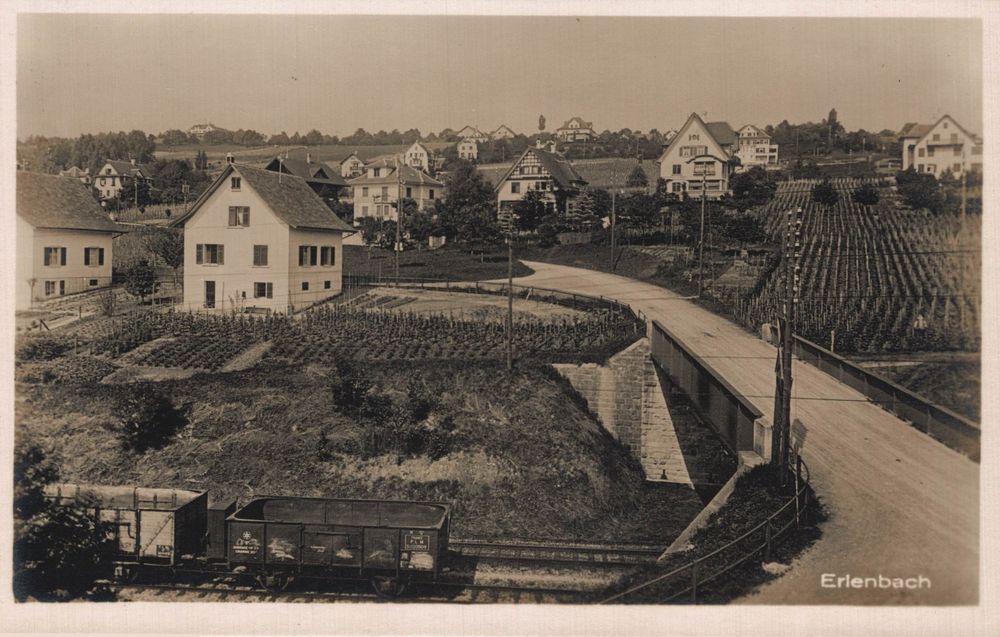 Erlenbach. Dorfpartie (Gebraucht) in Bronschhofen für CHF 10 – mit Lieferung auf Ricardo kaufen