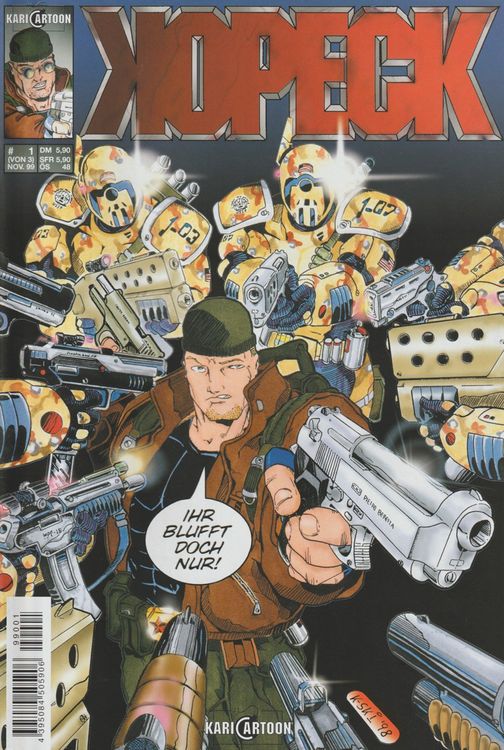 Kopeck #01-03 VARIANT-COVER SET (KOMPLETT) - Karicartoon | Kaufen auf ...