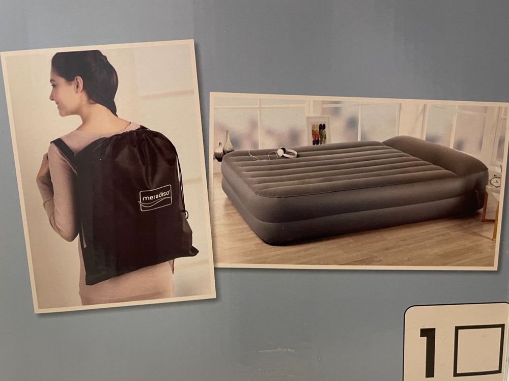 Meradiso Luftbett mit integrierter Elektropumpe (Neu (gemäss ...