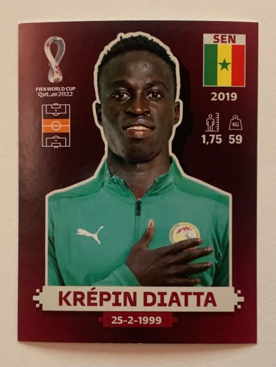 Panini FIFA World Cup 2022 - SEN 11 (Neu (gemäss Beschreibung)) in Mont ...